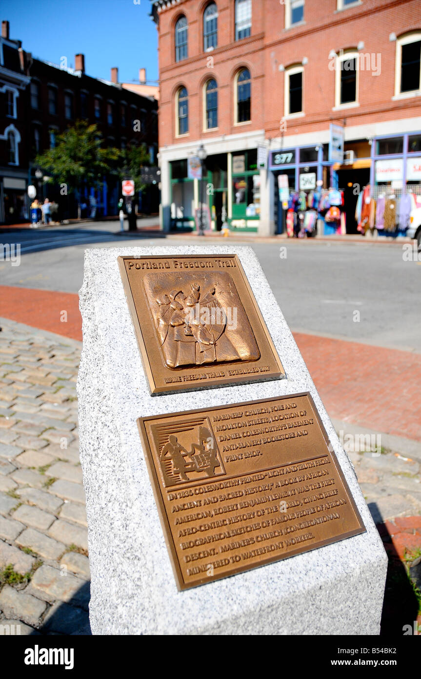 Portland freedom trail hi-res stock photography and images - Alamy