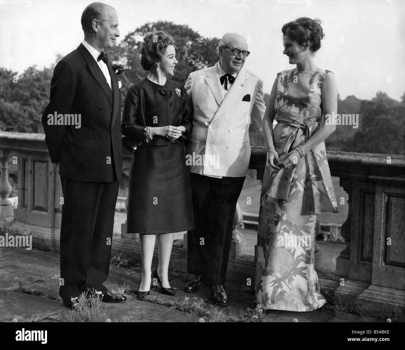 Pictures taken at Lord Astor's celebrated home Cliveden ...