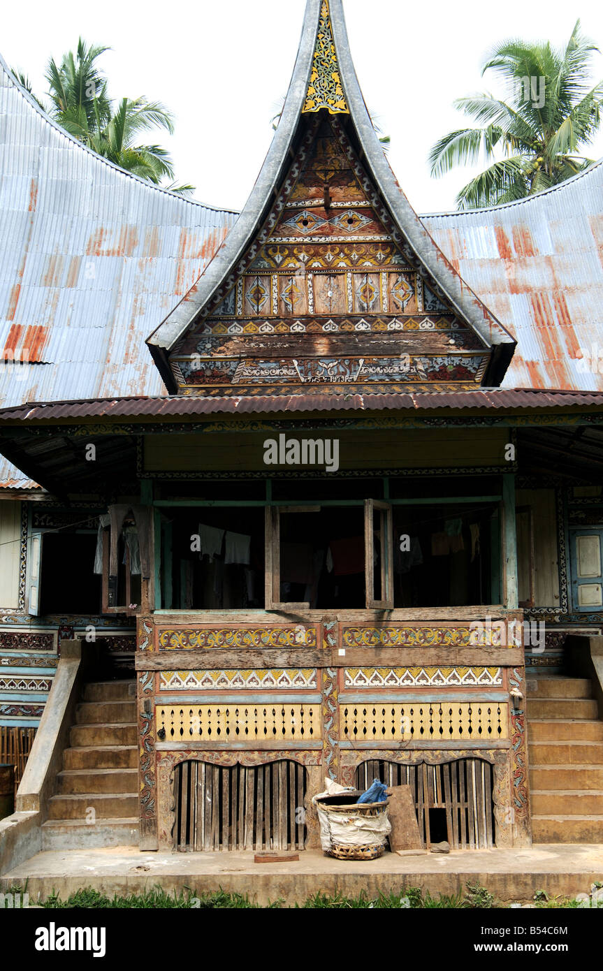 Sumatra longhouse hi-res stock photography and images - Alamy