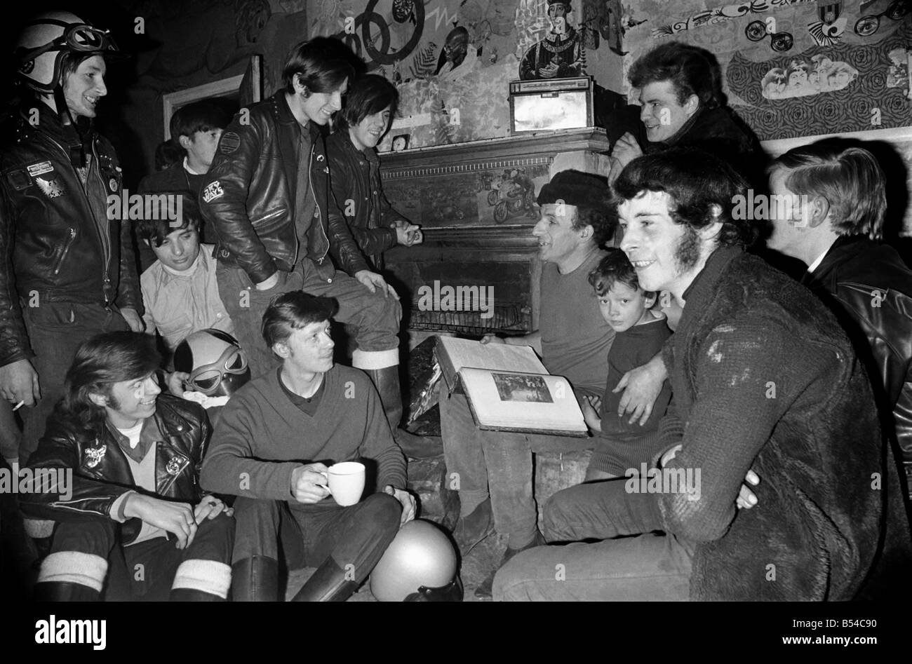 Hells angels Black and White Stock Photos & Images - Alamy