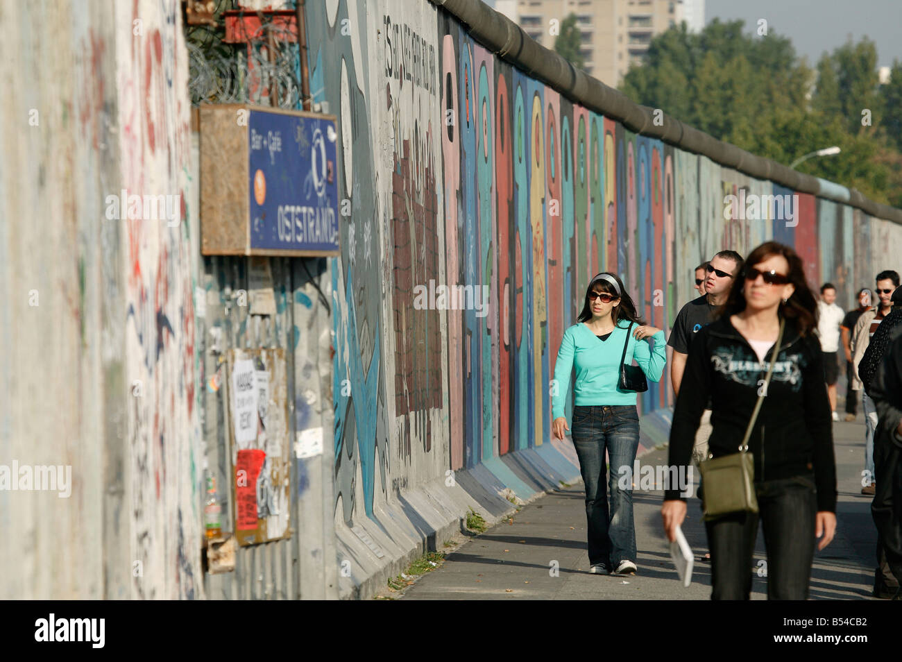 Berlin wall historic walk hi-res stock photography and images - Alamy