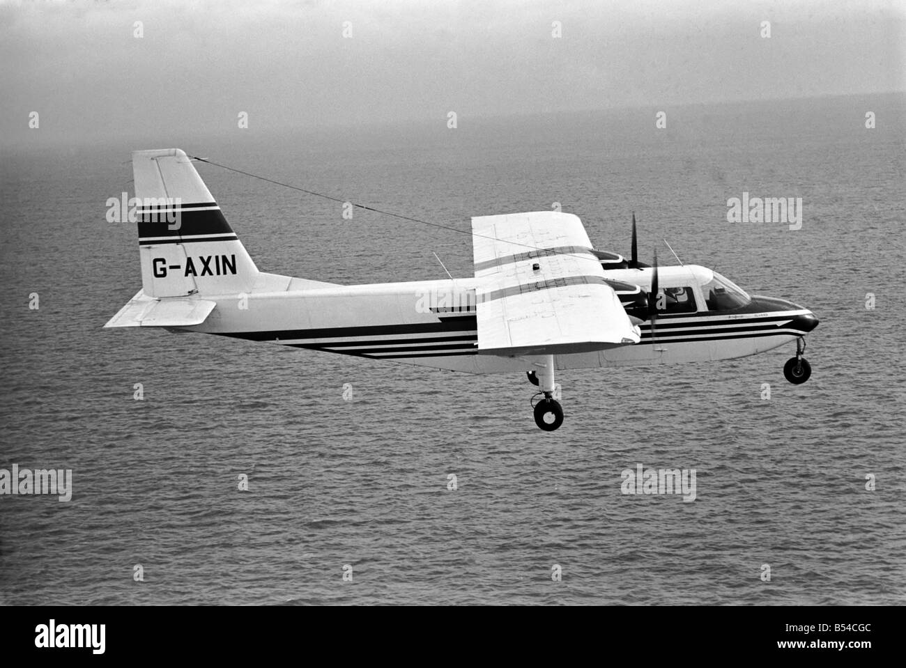 The britten aircraft Black and White Stock Photos & Images - Alamy