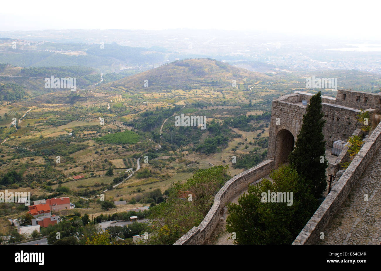 The Fort of Klis Dalmatia Croatia Stock Photo - Alamy