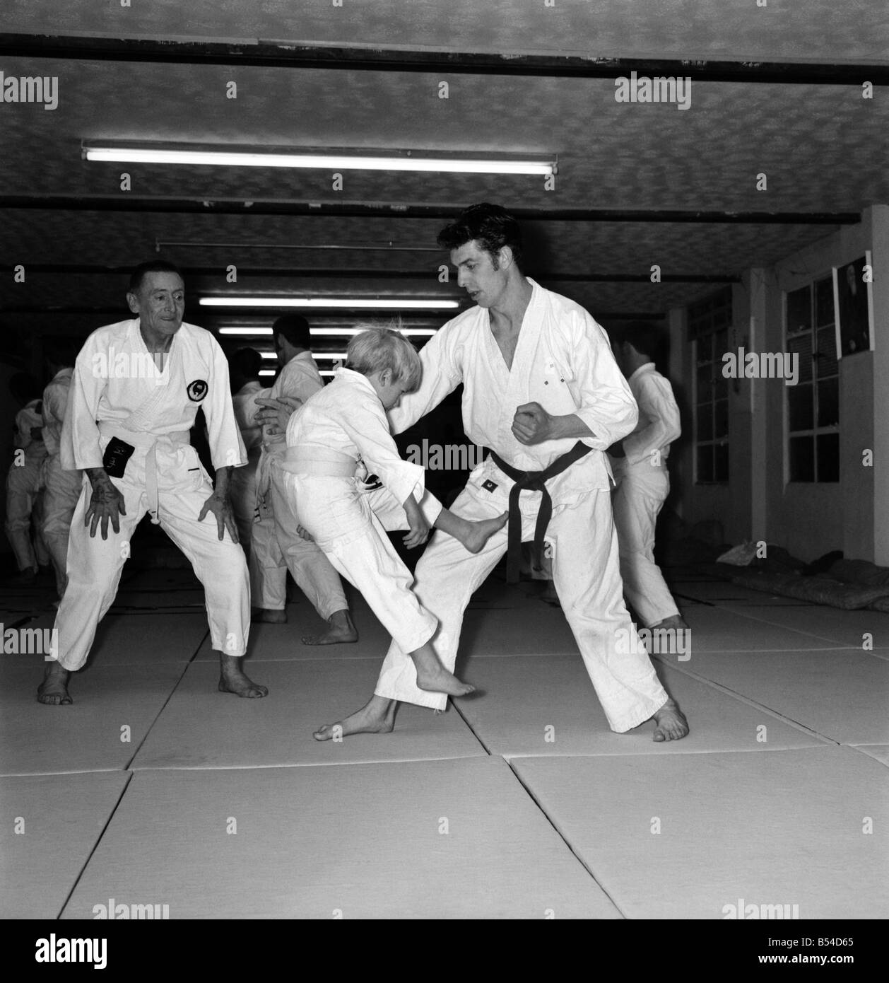 6 year old Robbie Bishop has been learning karate for 5 months, and is ...