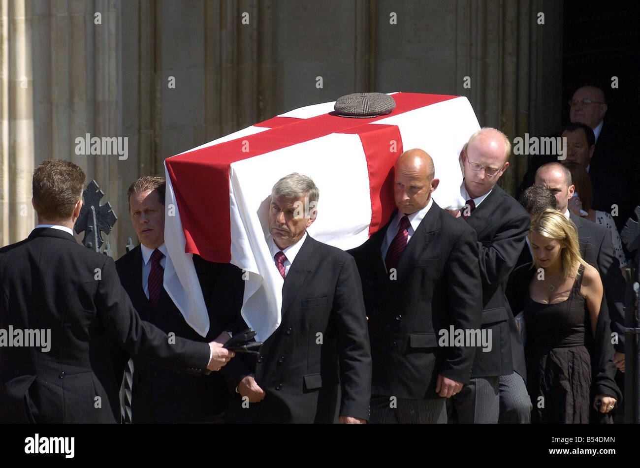 Alan Ball funeral Winchester cathedral Stock Photo - Alamy