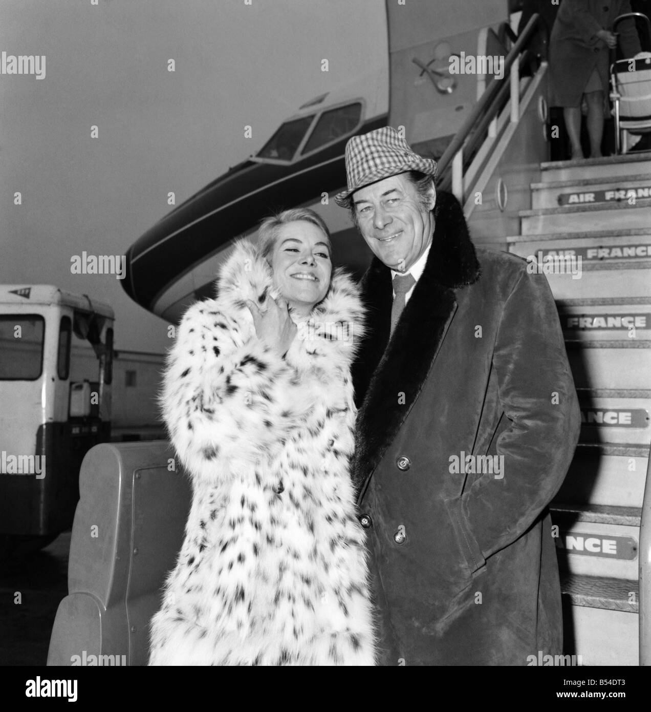 Rachel Roberts flew in to London's Heathrow Airport from Paris with her ...