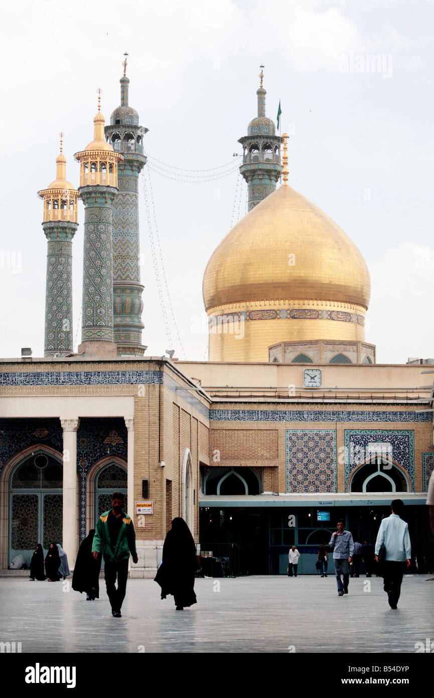 the holy city of Qum south of tehran iran Local Caption Iran Stock ...