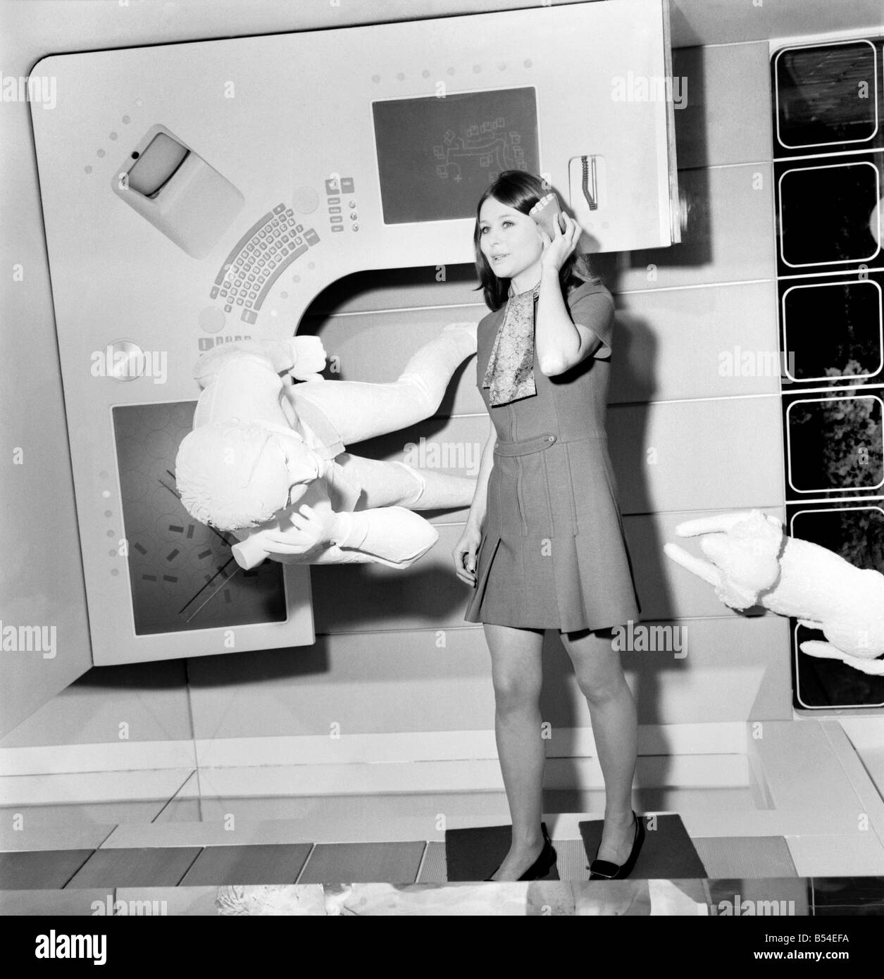 Telecommunication Exhibition at the Design Centre, Haymarket. 24 year ...