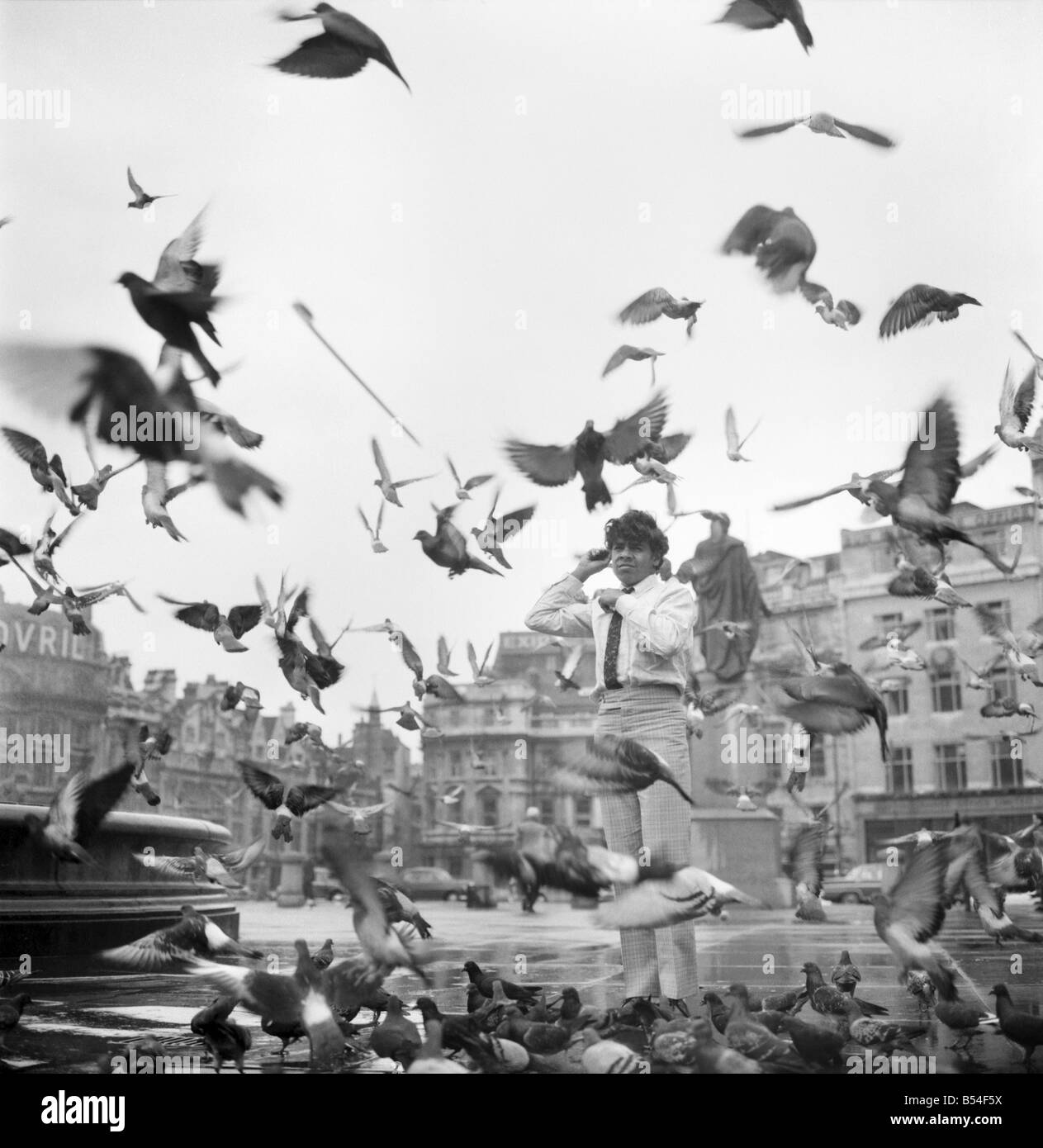 17 year old Bindi Williams an aboriginal boy actor, flew into London to ...