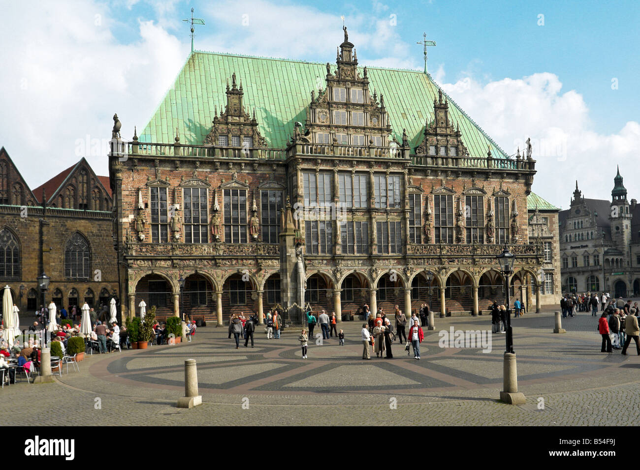 The Bremen Rathaus - Town or City Hall - in Bremen Germany Stock Photo ...