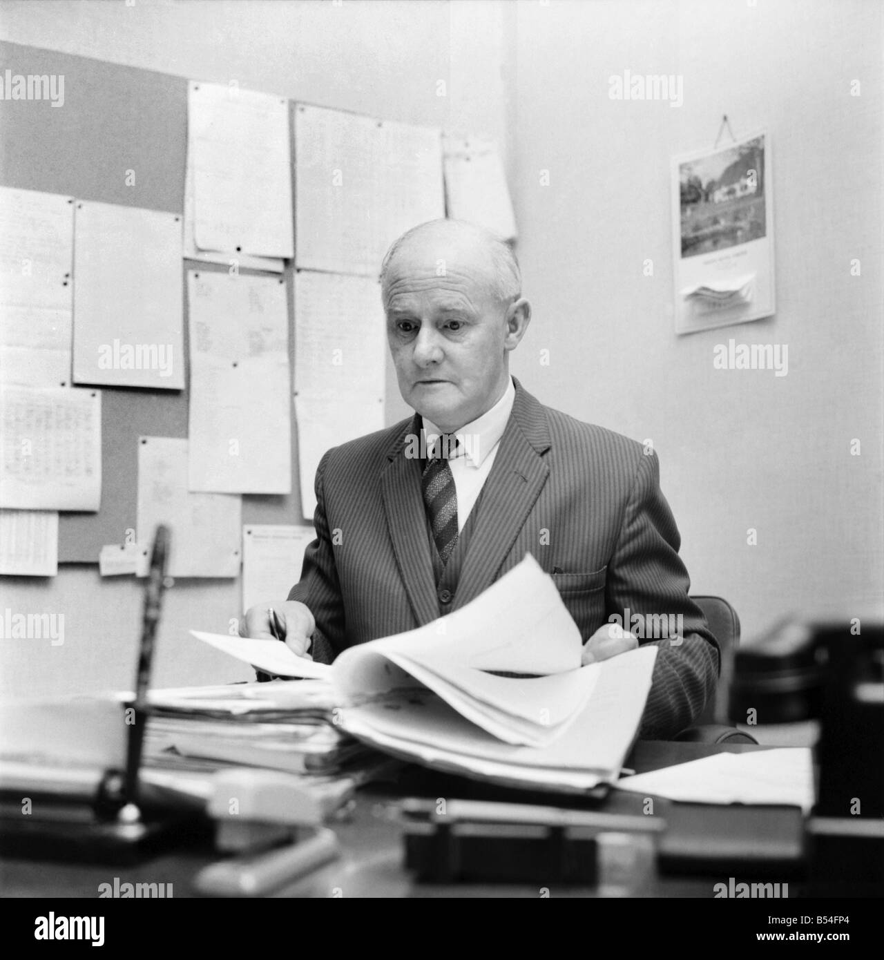 School headmaster 1960s hi-res stock photography and images - Alamy