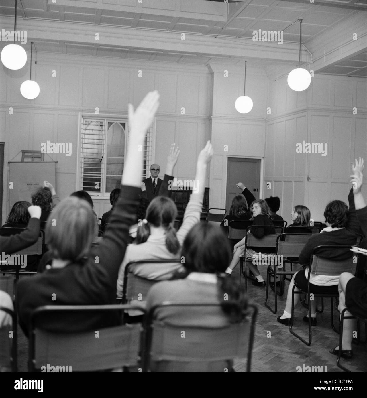 School headmaster 1960s hi-res stock photography and images - Alamy
