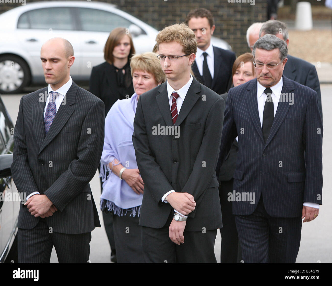 30.8.07: The Funeral of Capt. David Hicks at Pirbright today. The ...