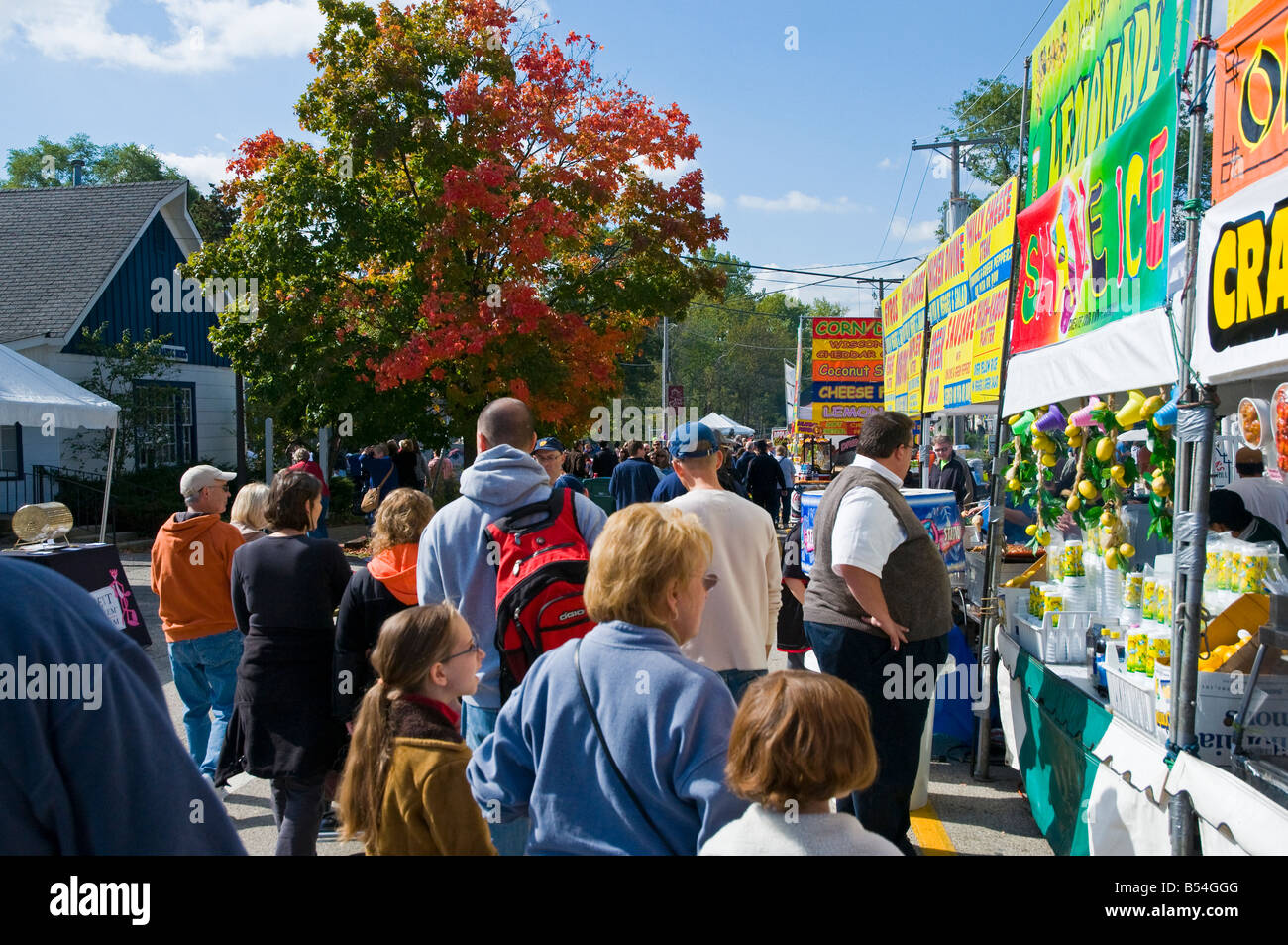Street Festival Crowd Stock Photo - Alamy