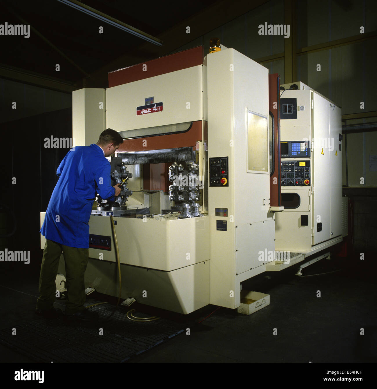CNC Milling Machine Stock Photo - Alamy
