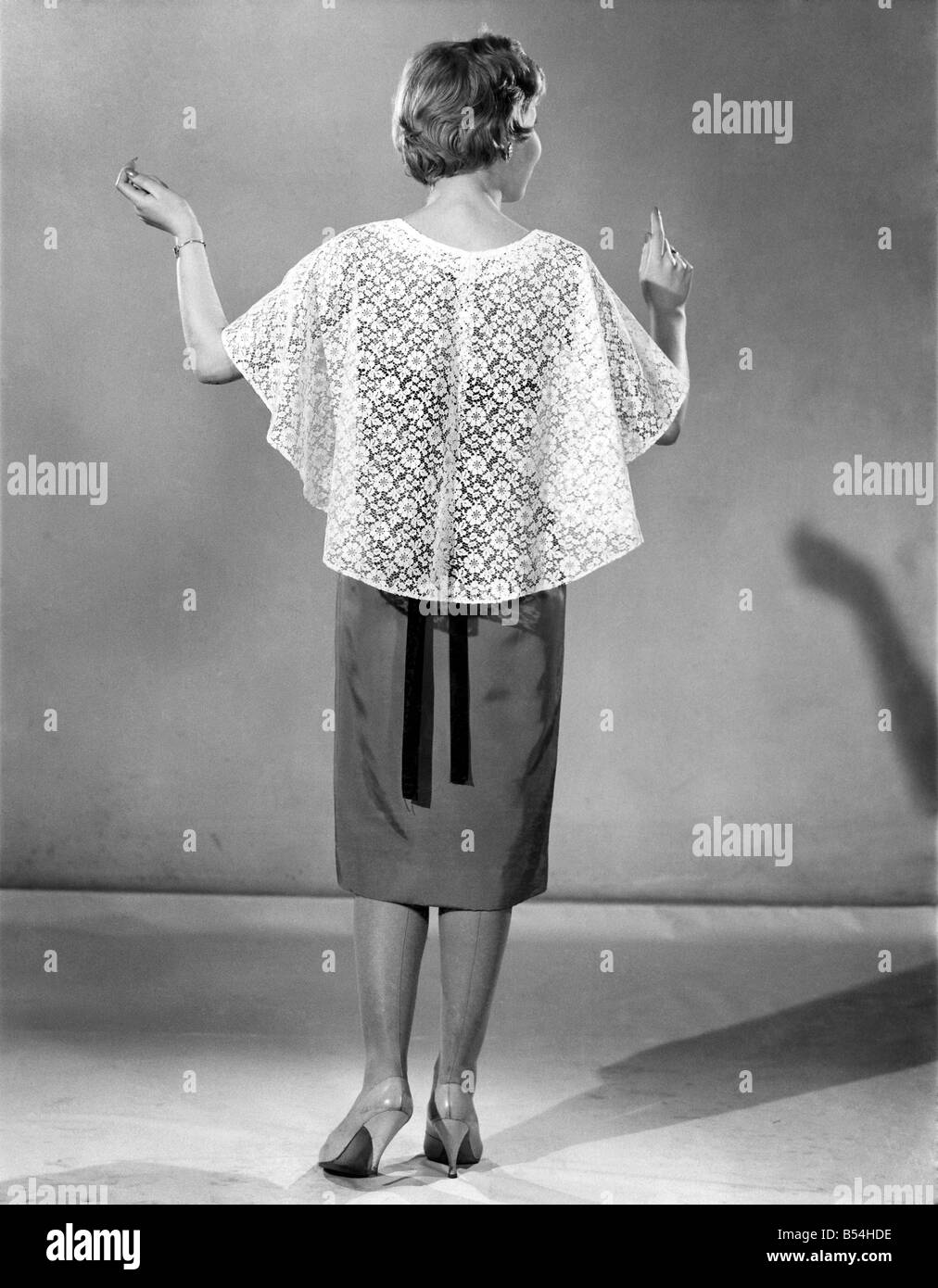 Clothing Fashion. October 1958 P011135 Stock Photo - Alamy