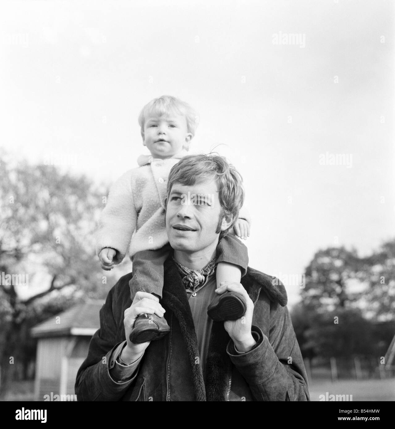 Family pictures of Alan Rothwell, with his son Tody aged 2 years ...
