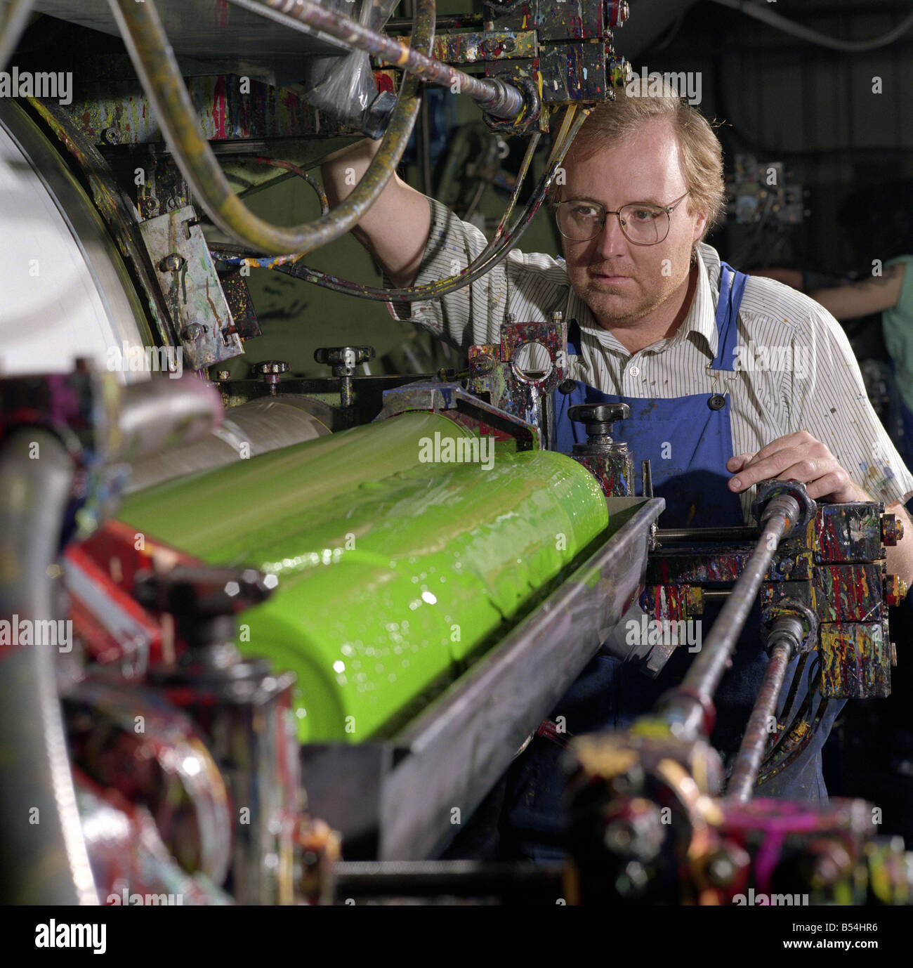 Litho printing press hi-res stock photography and images - Alamy