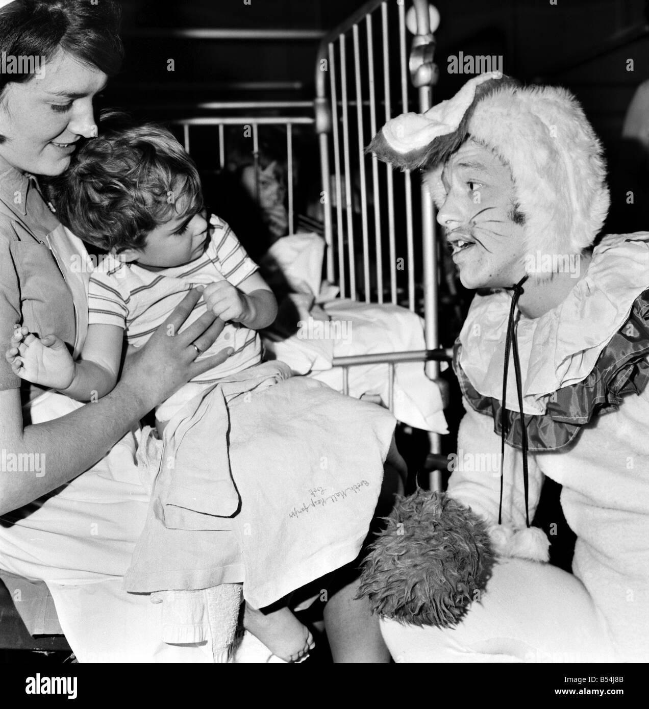 Children of Booth Hall Hospital meet character from Alice in Wonderland ...