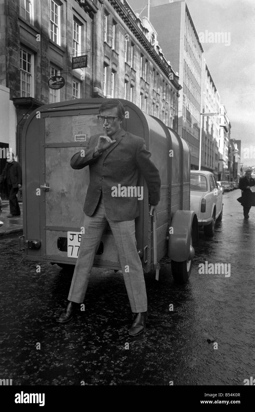 23 year old actress singer Thelma Taylor sits on the stage at the ...