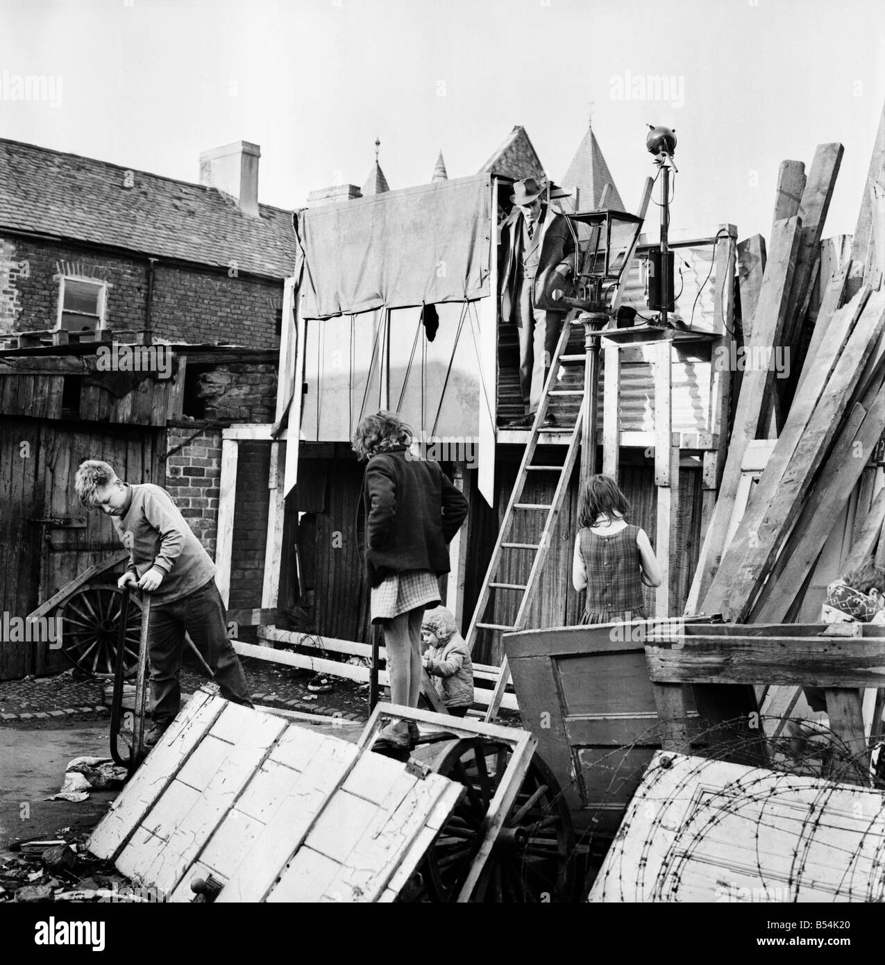 Politics Jeremy Thorpe visit Riot areas of Belfast. Northern Ireland ...