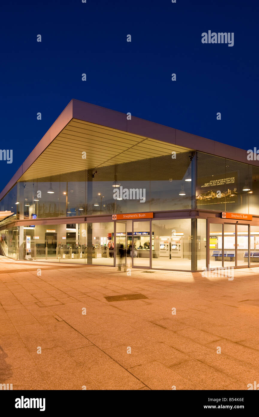 Newly built Shepherd's Bush Station Overground interchange London ...