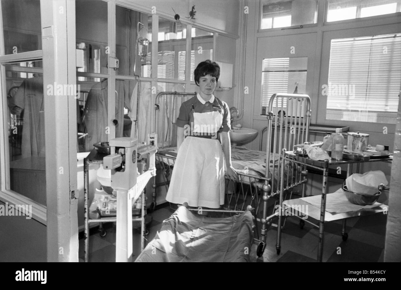 Sister Mary Simpson and room 14 at the special burns unit at Manchester ...
