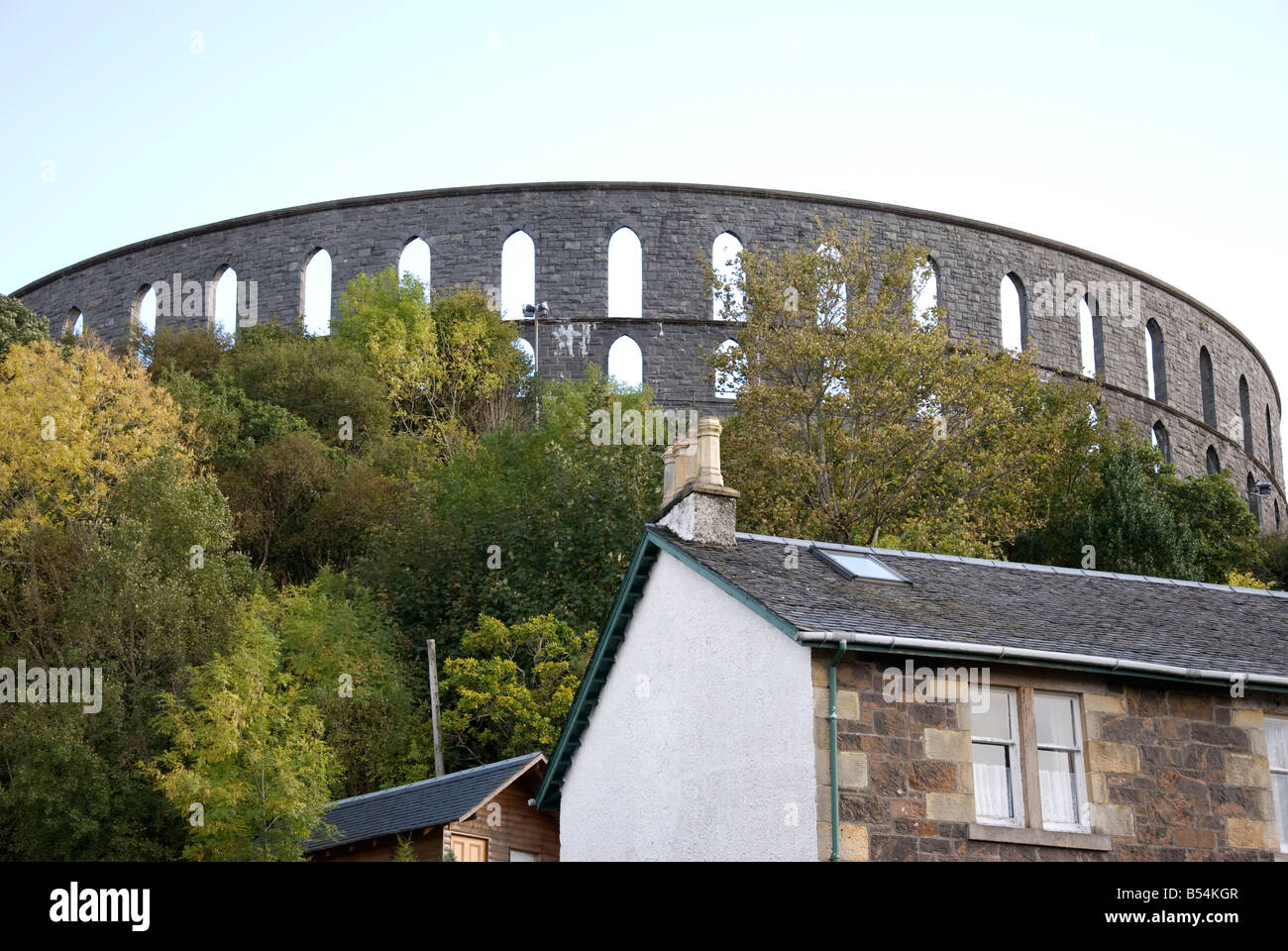 Oban folly monument hi-res stock photography and images - Alamy