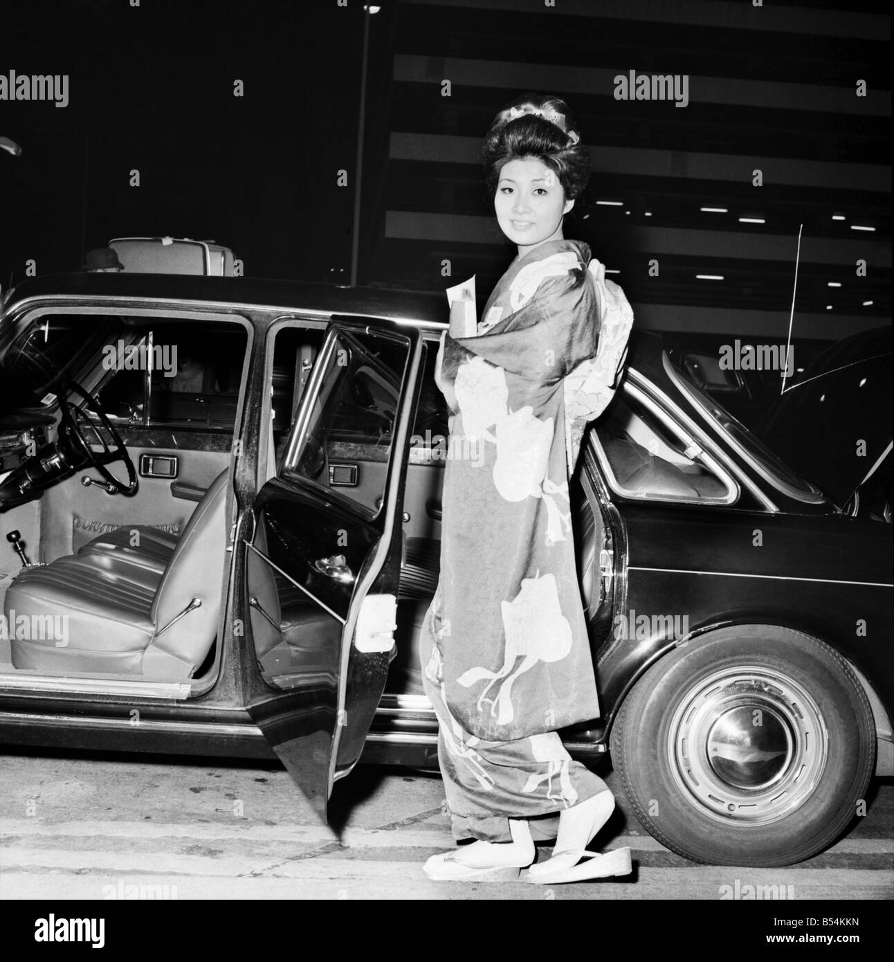 Miss "Japan," Miss None Emiko Karashima in London for the Miss World ...