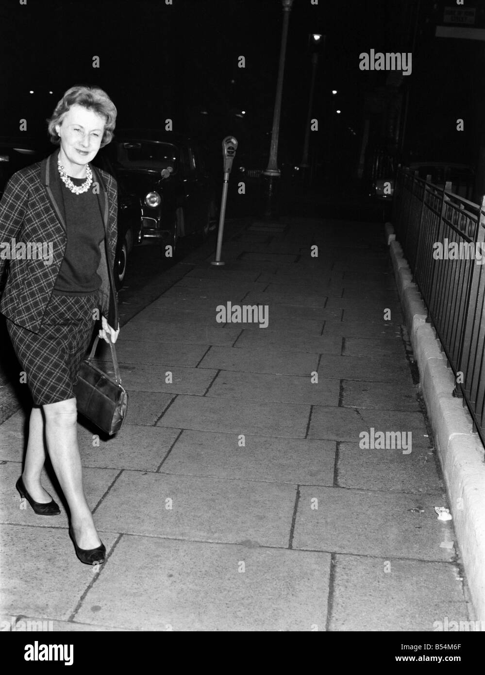 Union officials meet Barbara Castle at the Department of Employment and ...