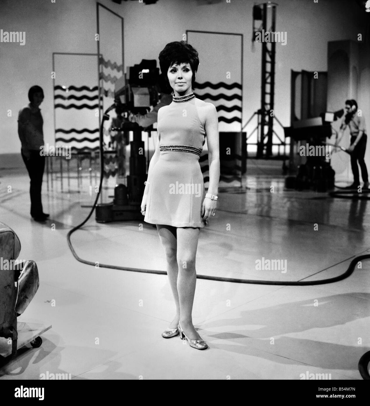 Singer Susan Maughan taken on the set of The Saturday Crowd at the ...