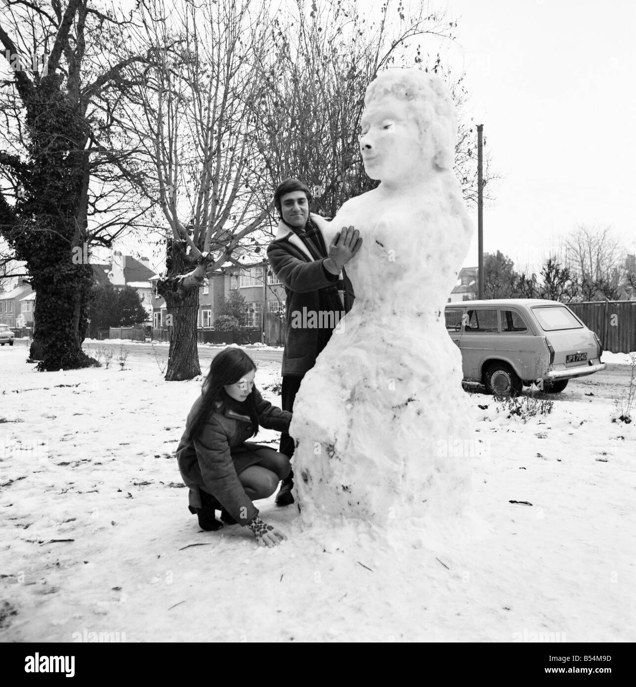 American graduate student, Ken Donney (23) and wife Jill ((20) seen ...