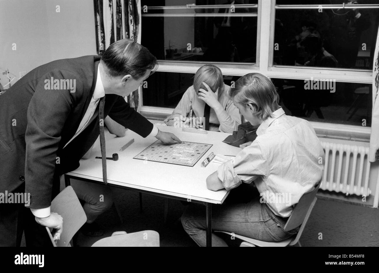 Pictures taken in the Thornbury House, Kiddlington remand home where ...