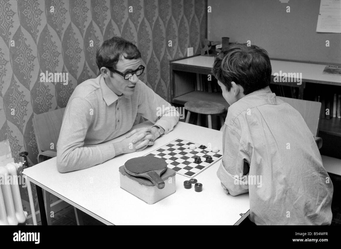 Pictures taken in the Thornbury House, Kiddlington remand home where ...