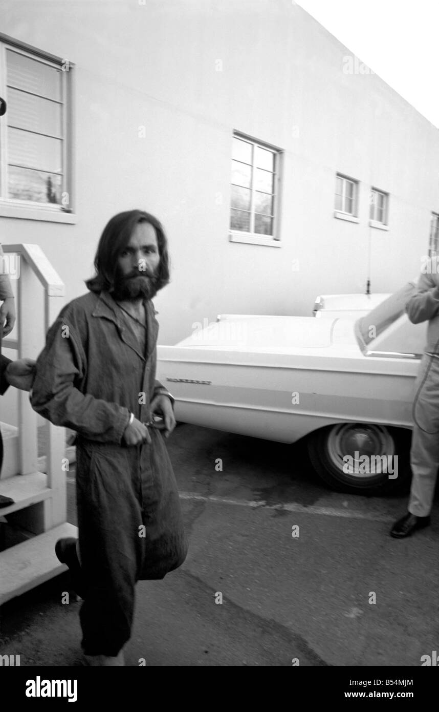 Charles manson Black and White Stock Photos & Images - Alamy