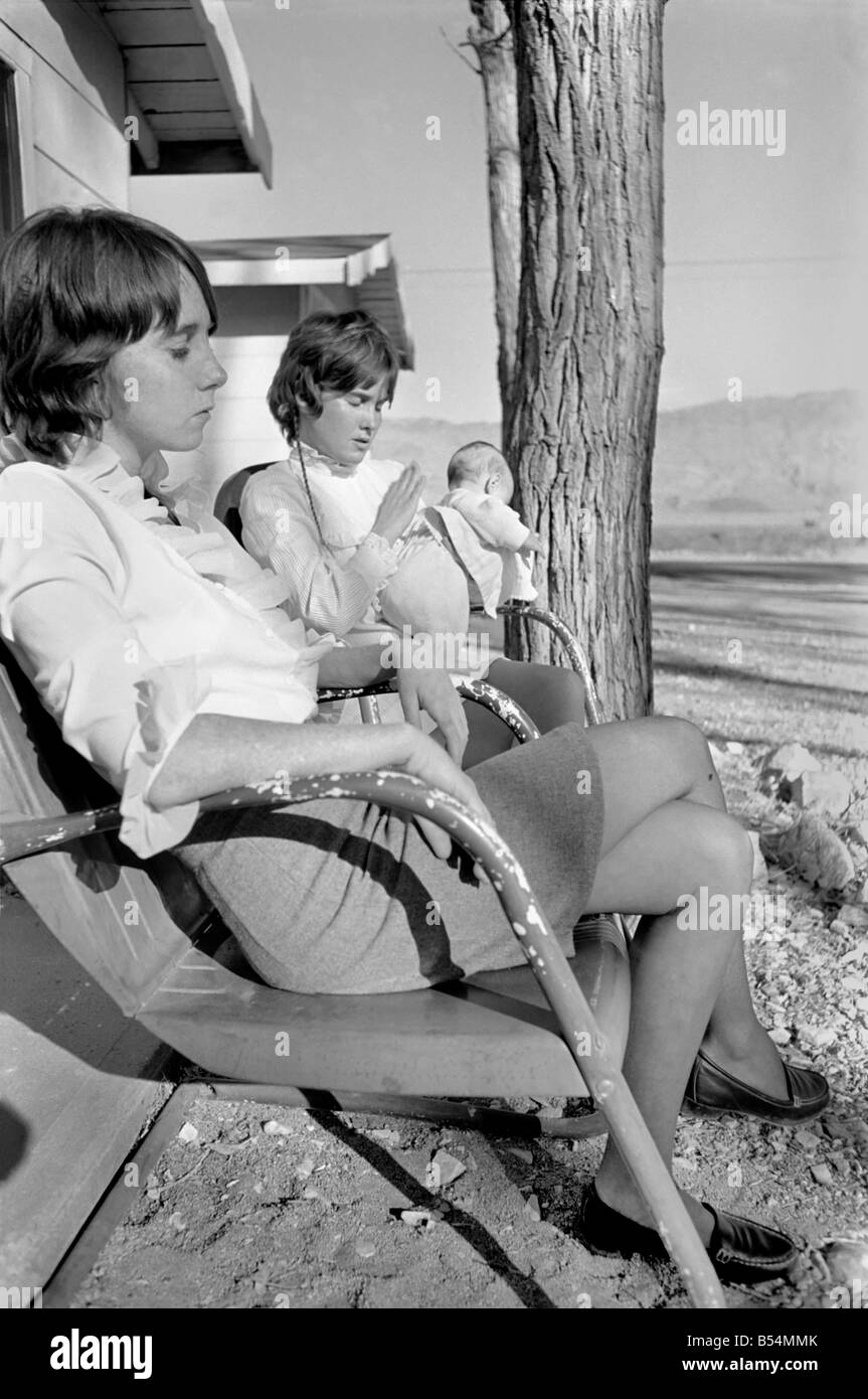 The two girls arrested with Manson and others at commune. They are the ...