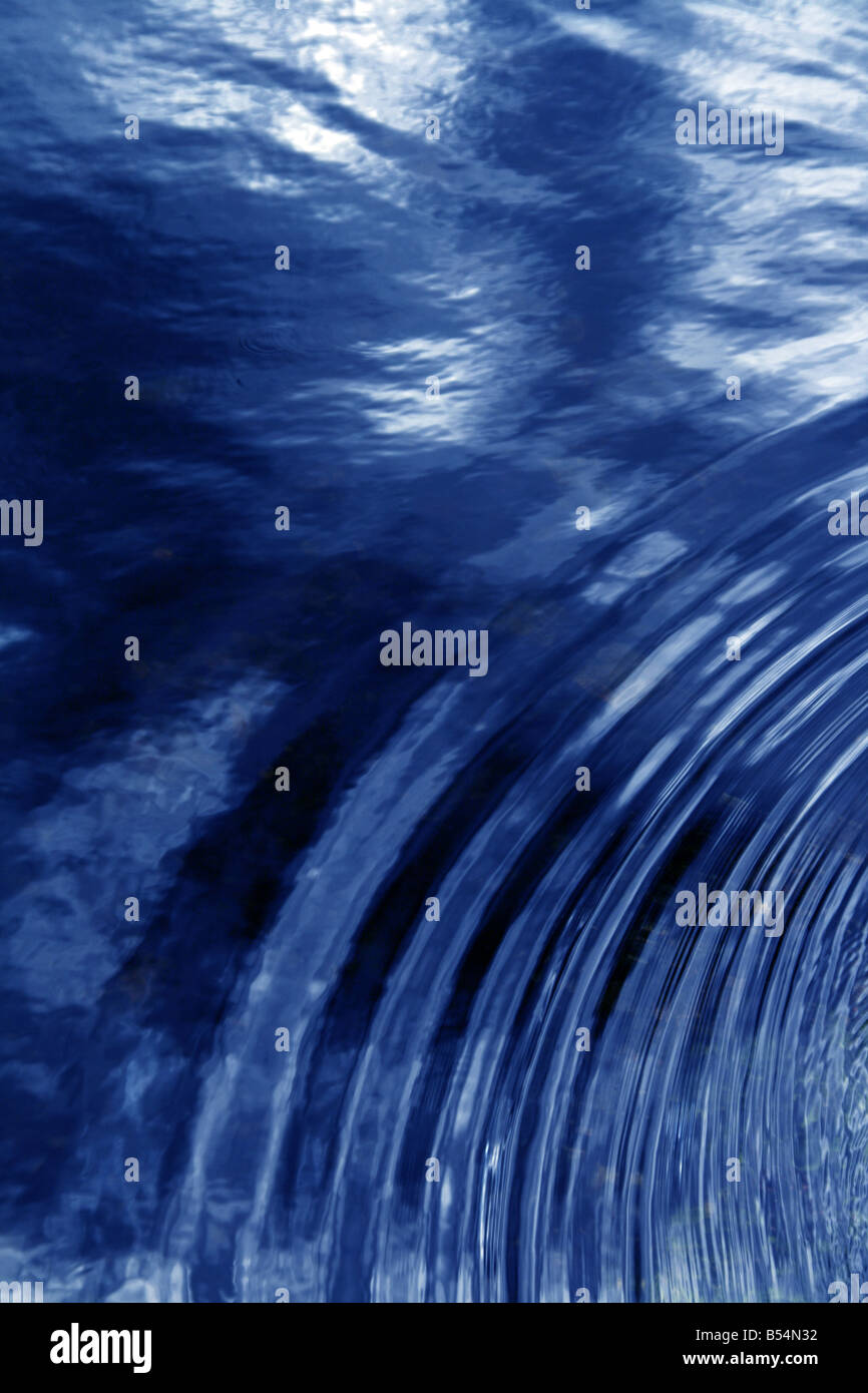 fast moving whirlpool on water surface in lake Stock Photo - Alamy