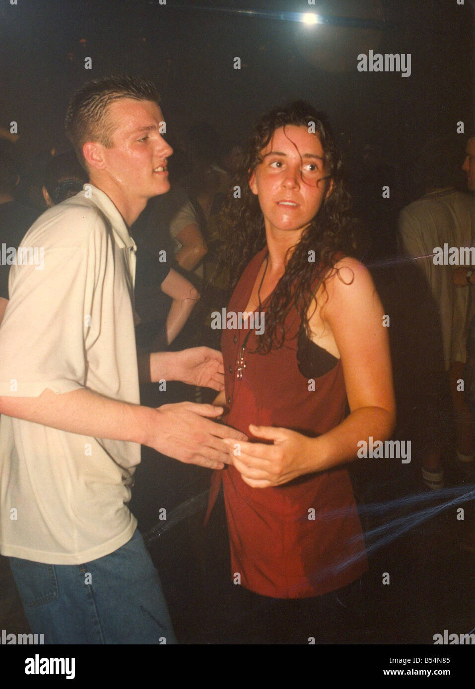 Clubbers 1990s hi-res stock photography and images - Alamy