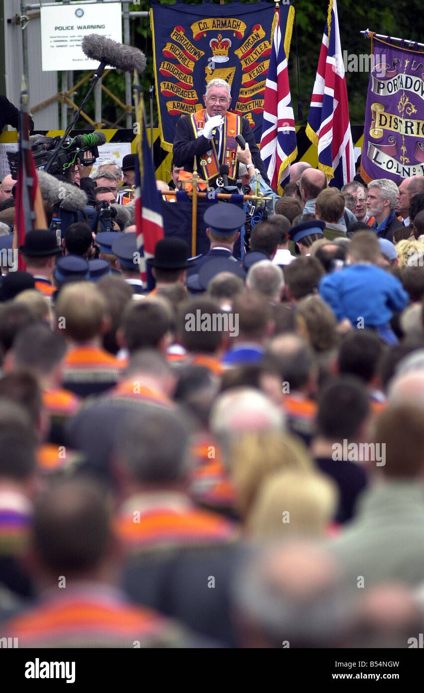 Drumcree parade hi-res stock photography and images - Alamy