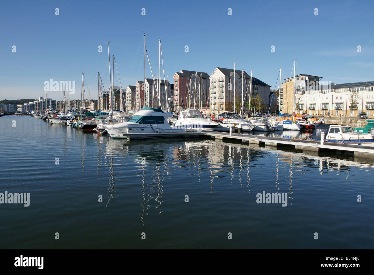 Portishead Marina Portishead Somerset England Stock Photo - Alamy