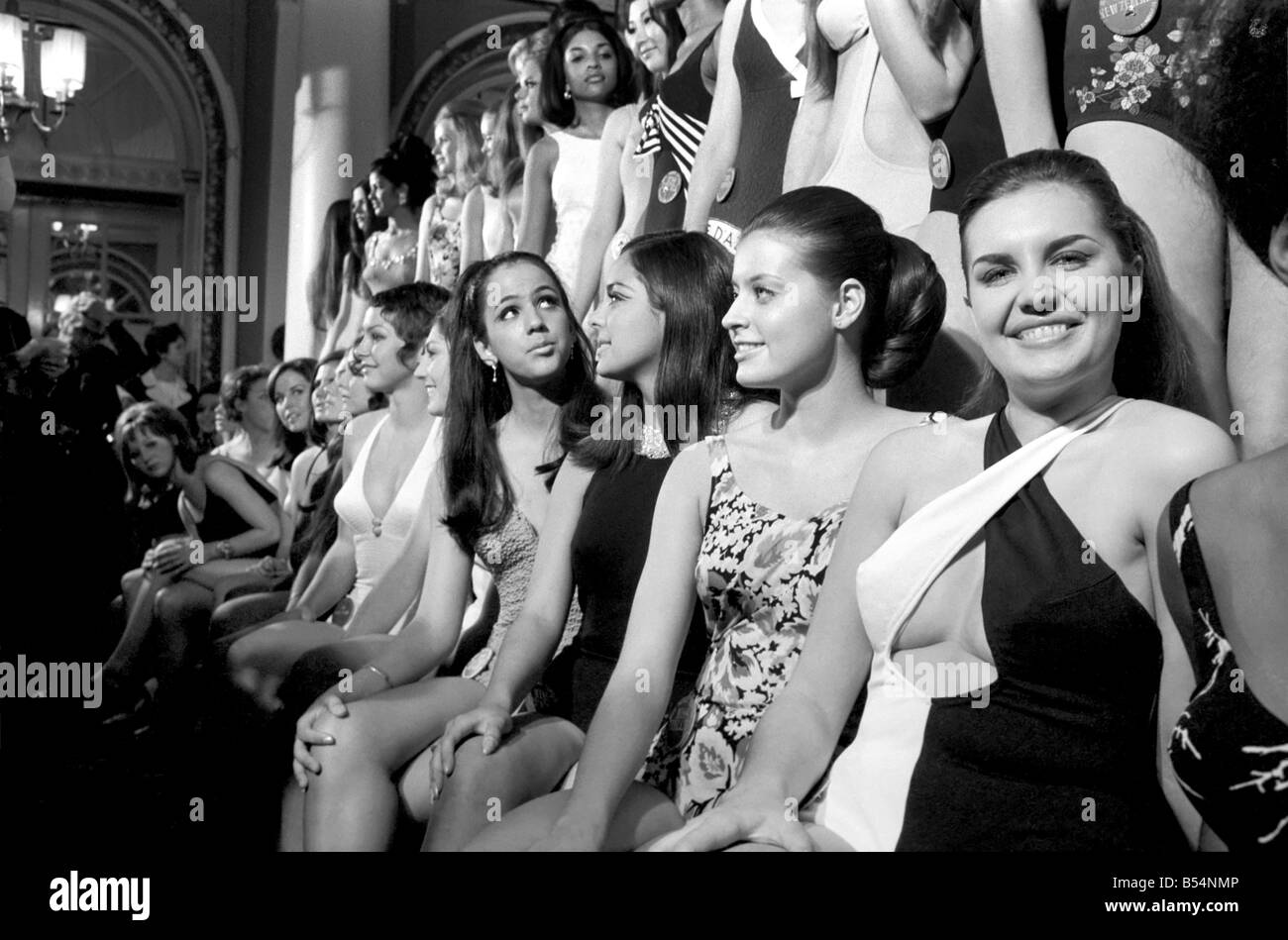 Miss austria 1969 Black and White Stock Photos & Images - Alamy