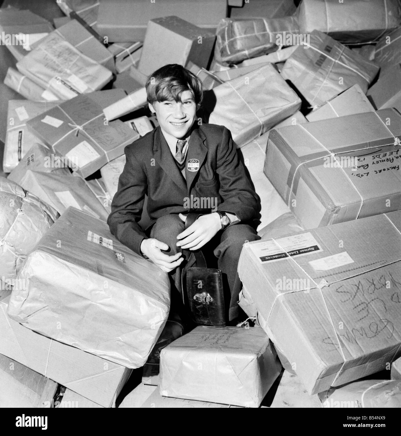 Ray Ward aged 16 who played the title role in the West-End Hit Musical ...