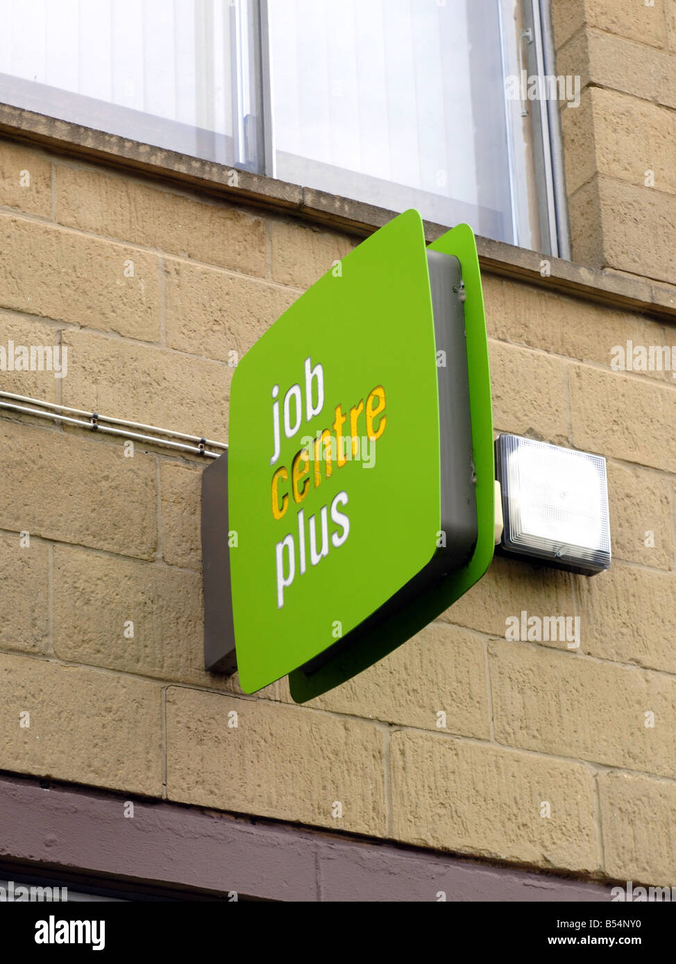 Job Centre Plus sign Stock Photo - Alamy