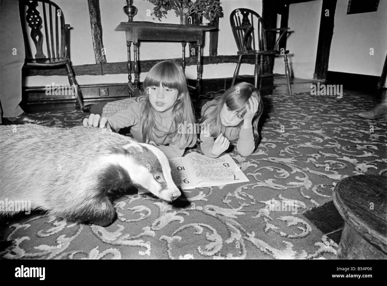 Eight year old Rebecca Gaskell, together with her five year old sister ...