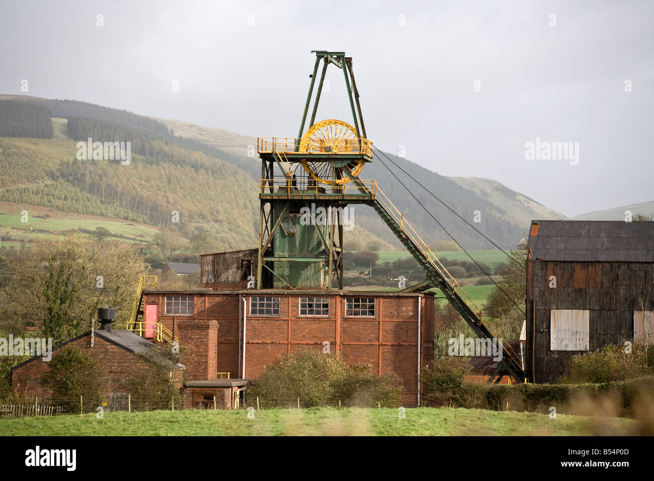 Florence Mine West Cumbria England UK The mine used to produce ...