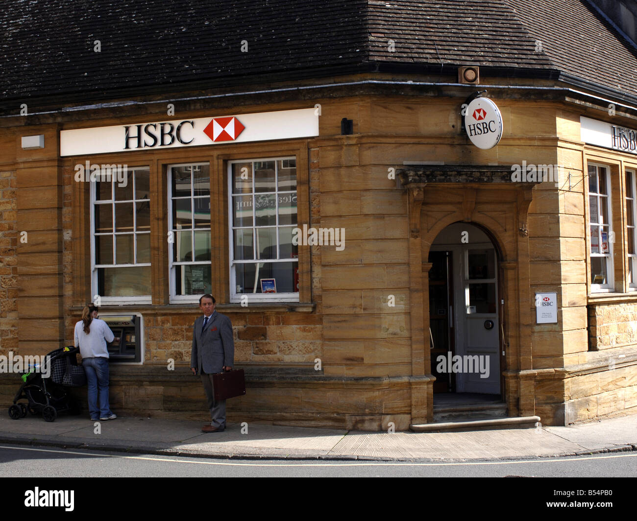 British Bank HSBC sign Stock Photo - Alamy