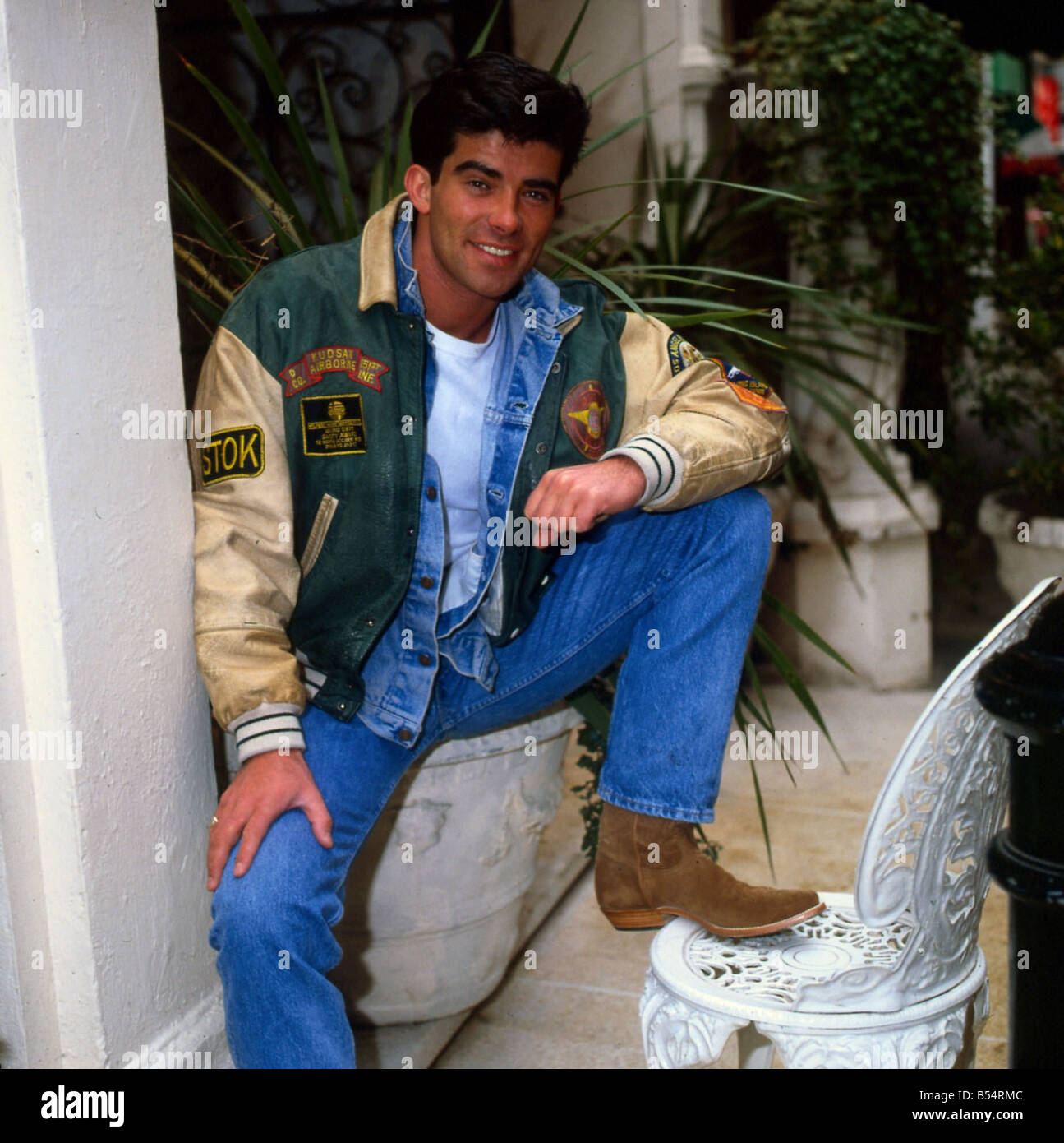 Eddie kidd model hi-res stock photography and images - Alamy