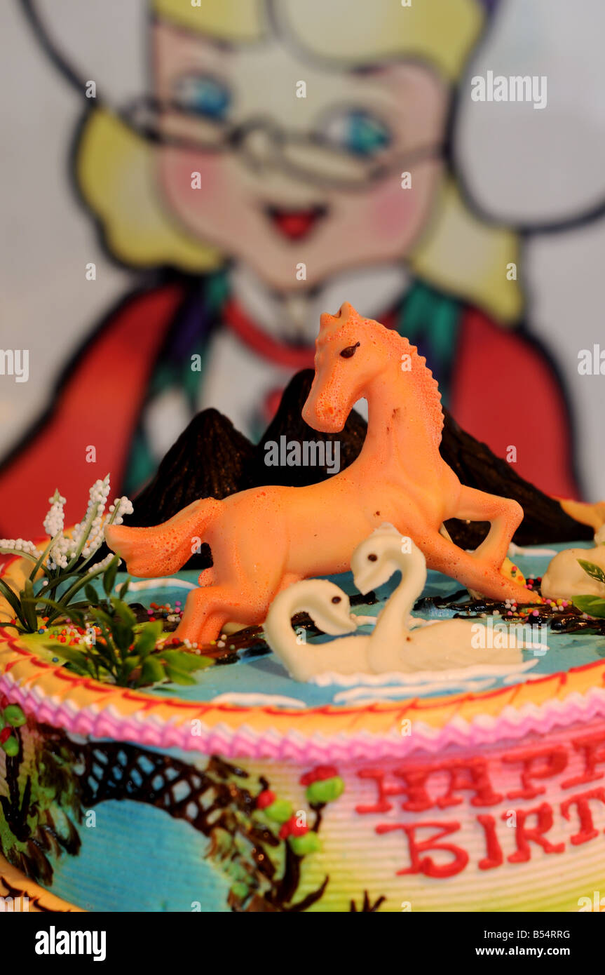 birthday cake in bakery nagoya batam riau islands indonesia Stock Photo ...