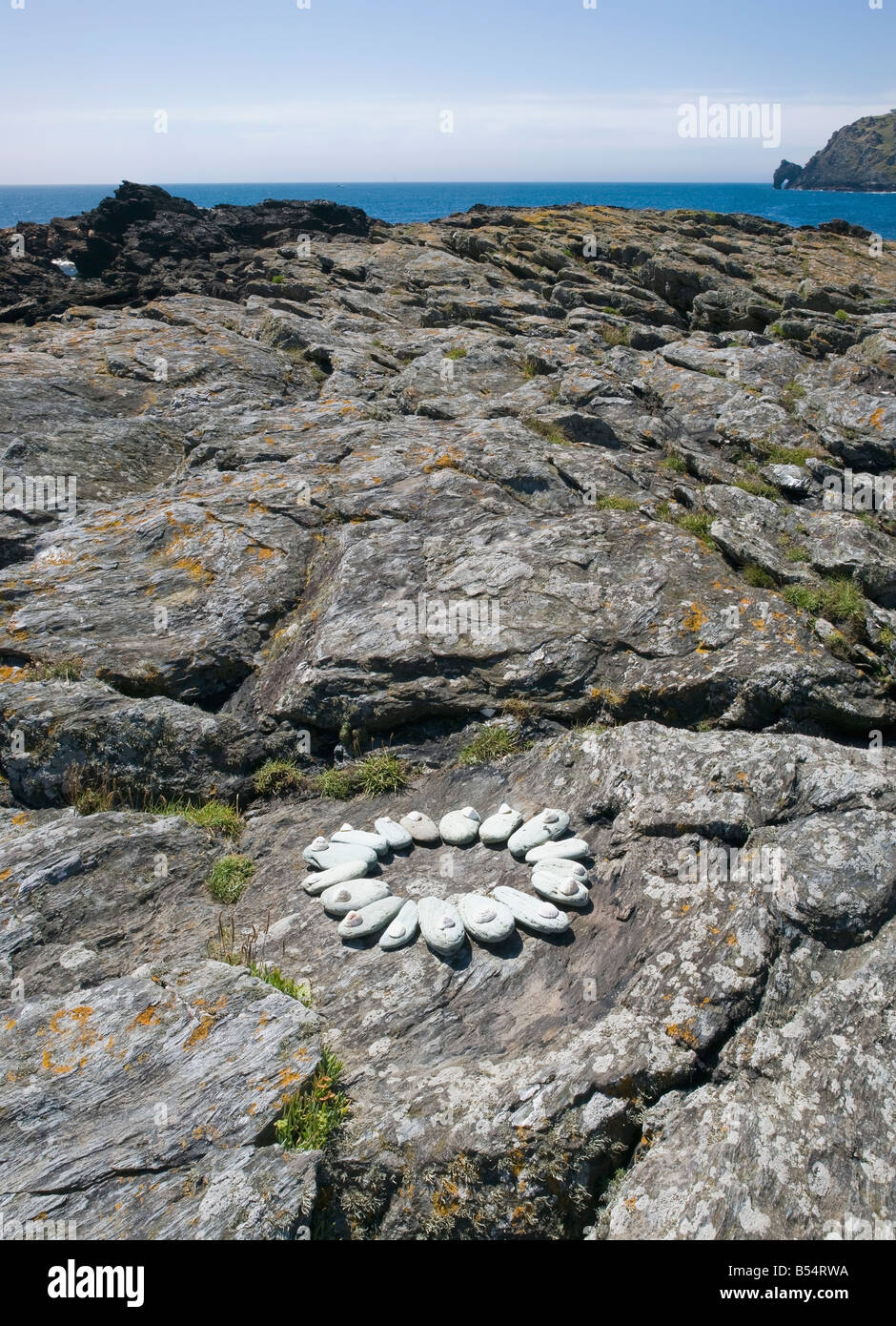 view from the south west devon coast path prawle point the south hams ...