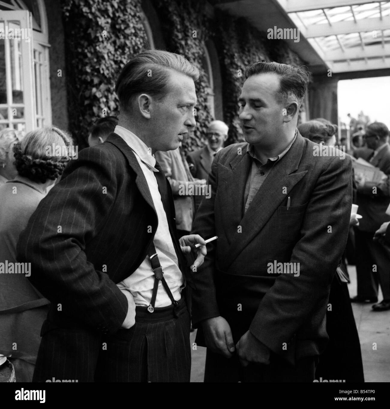 (Left to right) Mr. Sandy of the Actors Equity. Mr. Parry of the ...